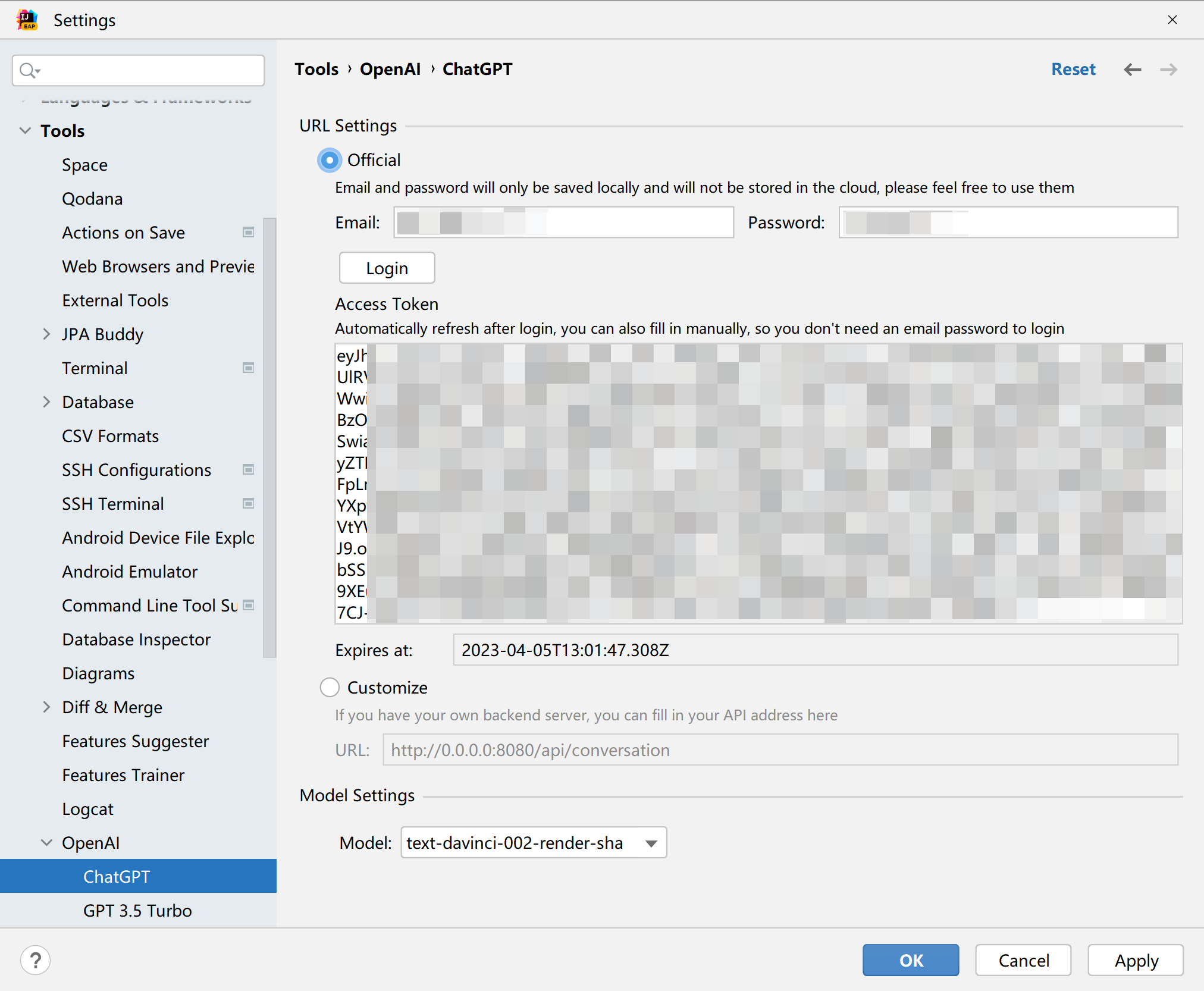 Settings - EasyCode Docs